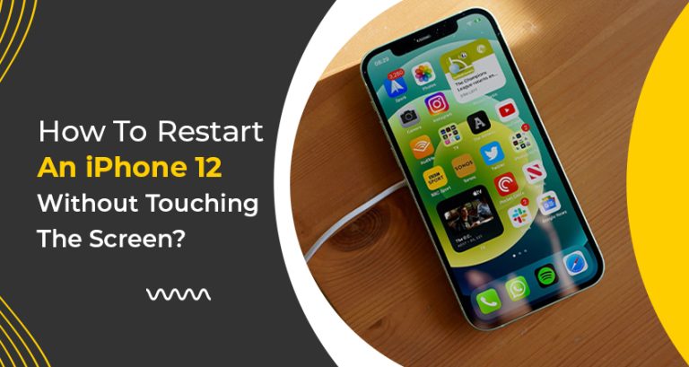How To Restart An iPhone 12 Without Touching The Screen? | Jazzy Mobiles