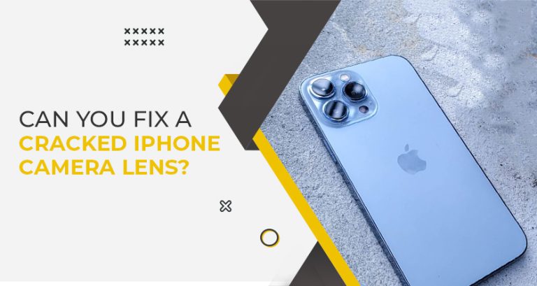 Can you fix a Cracked iPhone Camera Lens?